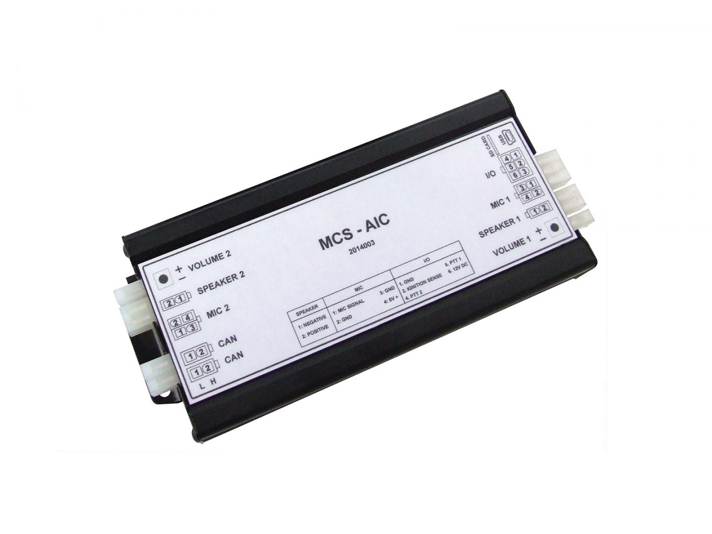 MCS-AIC Audio Intercom Controller - Global Market