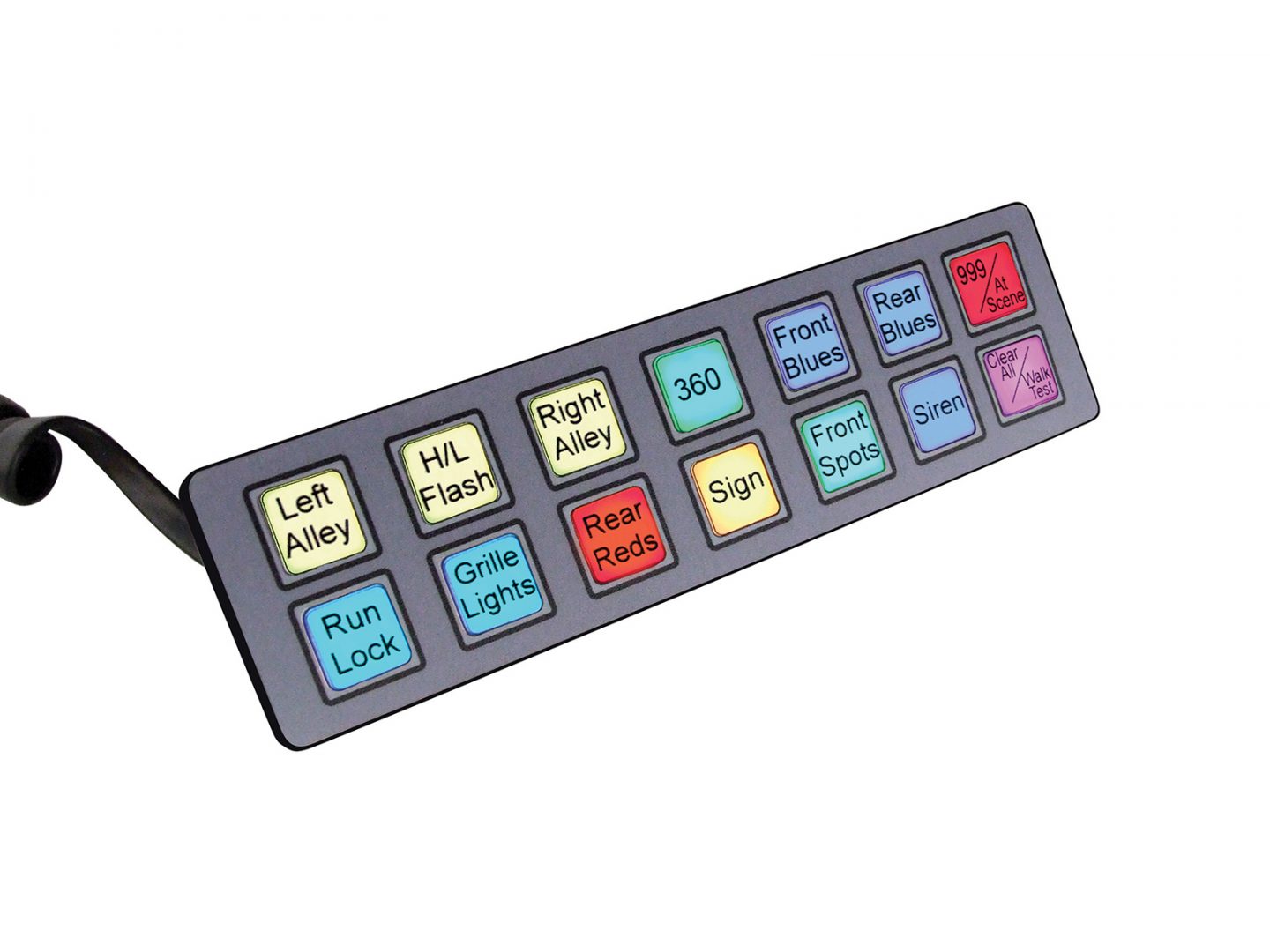 MCS-F14 Maxi Switch Unit - DIN Mount/Flush Fit - Global Market