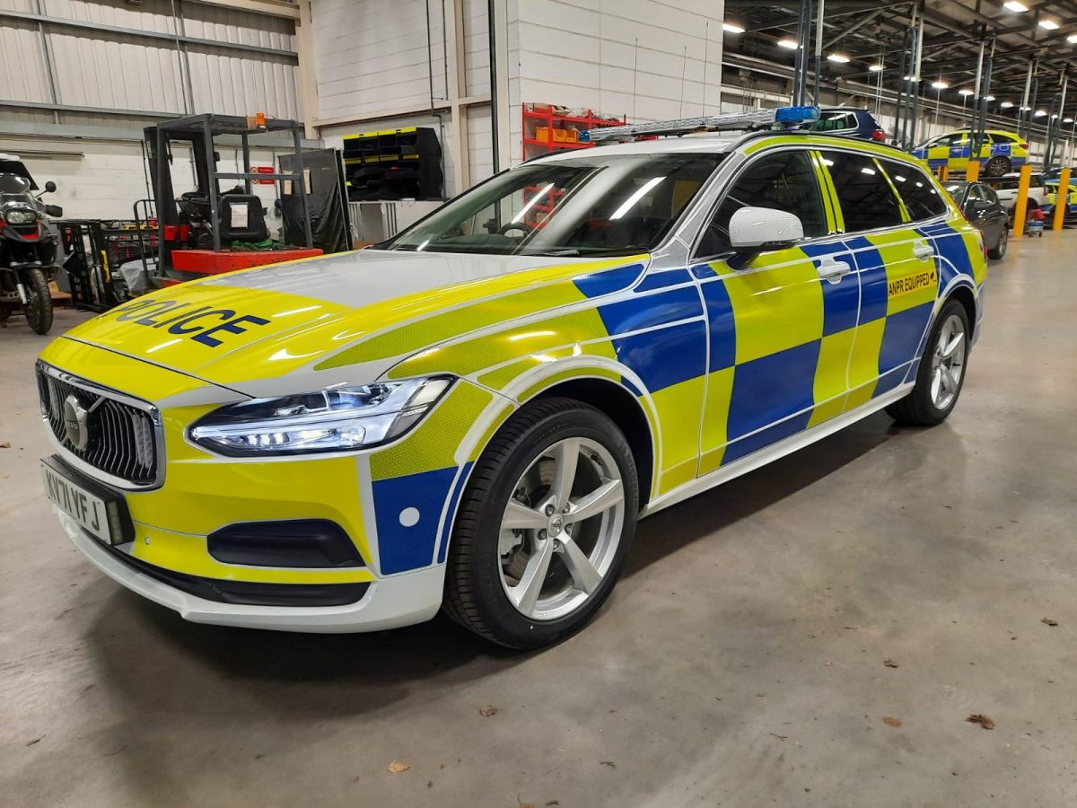 Volvo V90 engelsk polis | standbygroup.com