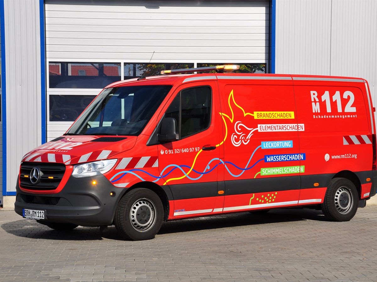 neuer MB-Sprinter bei RM112 - Deutschland