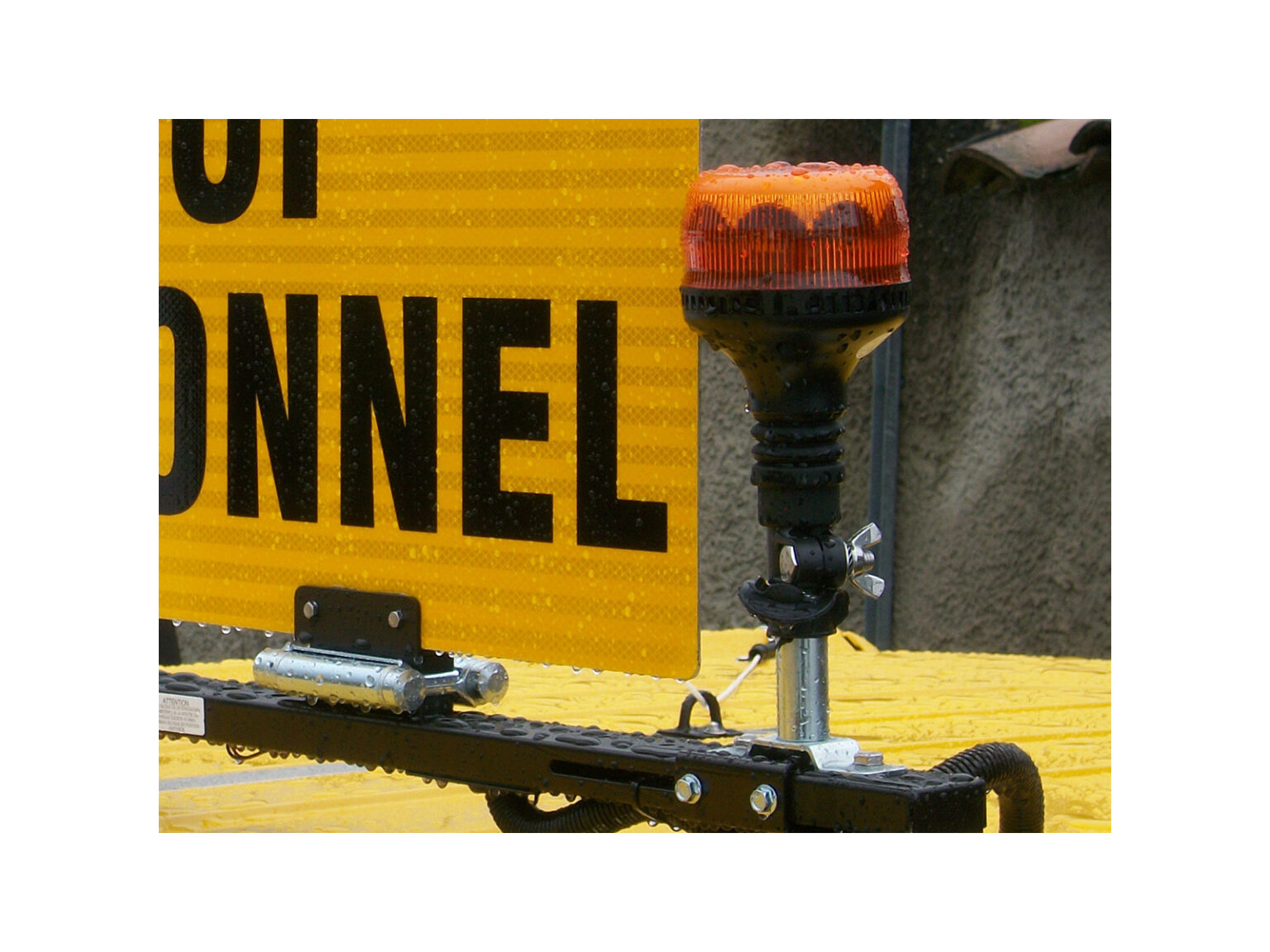 Gyrophare à led classic bleu et orange - Standby Mercura