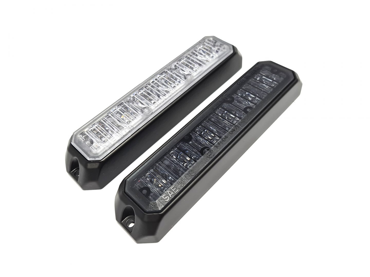 Mini Stealth 6-Way Surface Mount Smoked Lens LED Module - United Kingdom