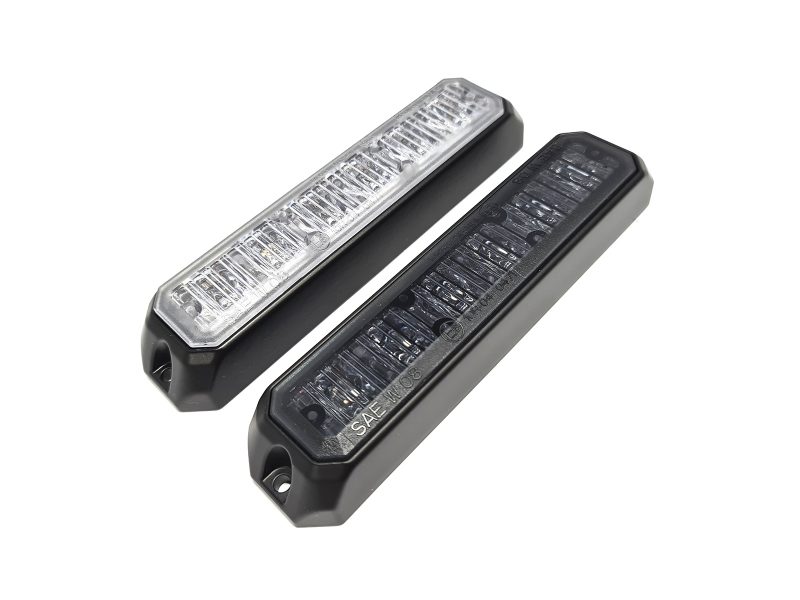 Mini Stealth 6-Way Surface Mount Smoked Lens LED Module - United Kingdom