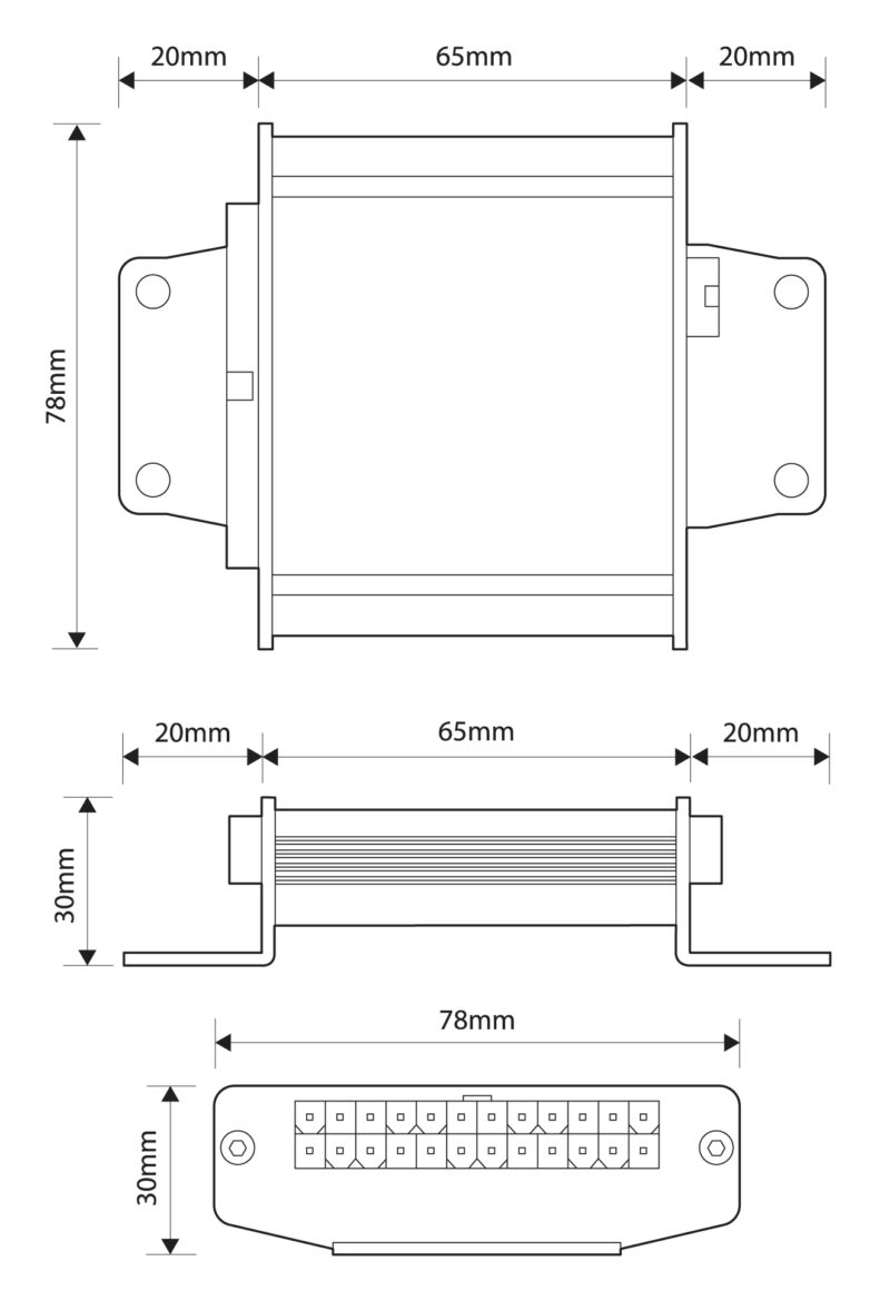 MCS-CANIO CAN Bus Interface Module - United Kingdom